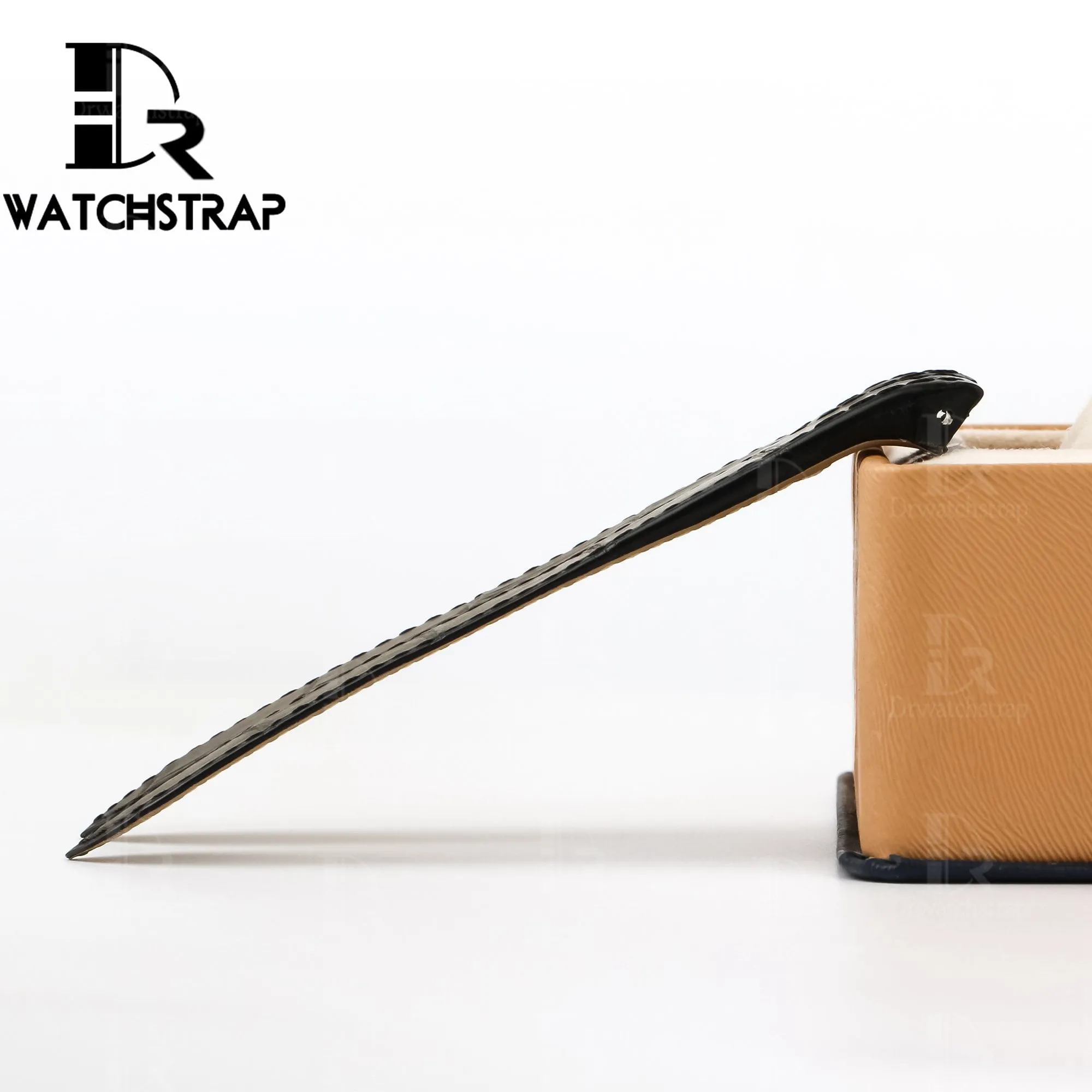 Custom leather strap for Cartier Santos 100 | Drwatchstrap