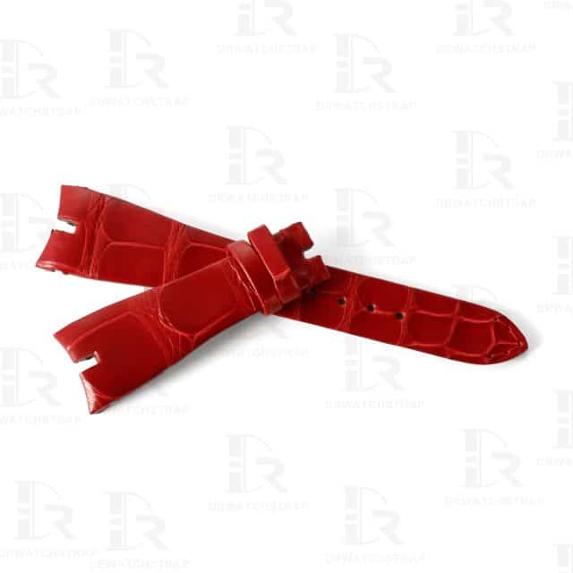 Custom Red leather strap for Roger Dubuis Excalibur | Drwatchstrap