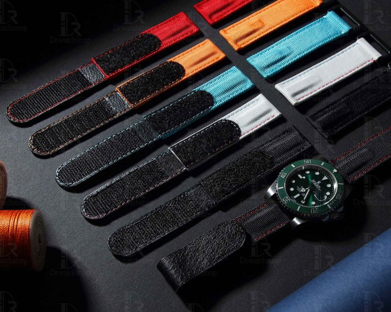 Hook and loop watch strap 20mm Velcro for Rolex | Drwatchstrap