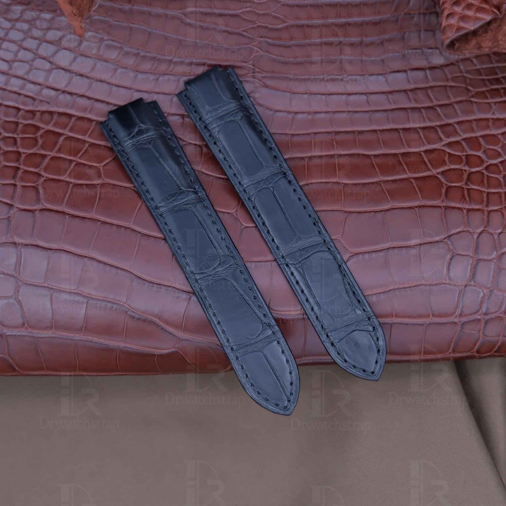 Custom Cartier Ballon Bleu leather strap | Drwatchstrap