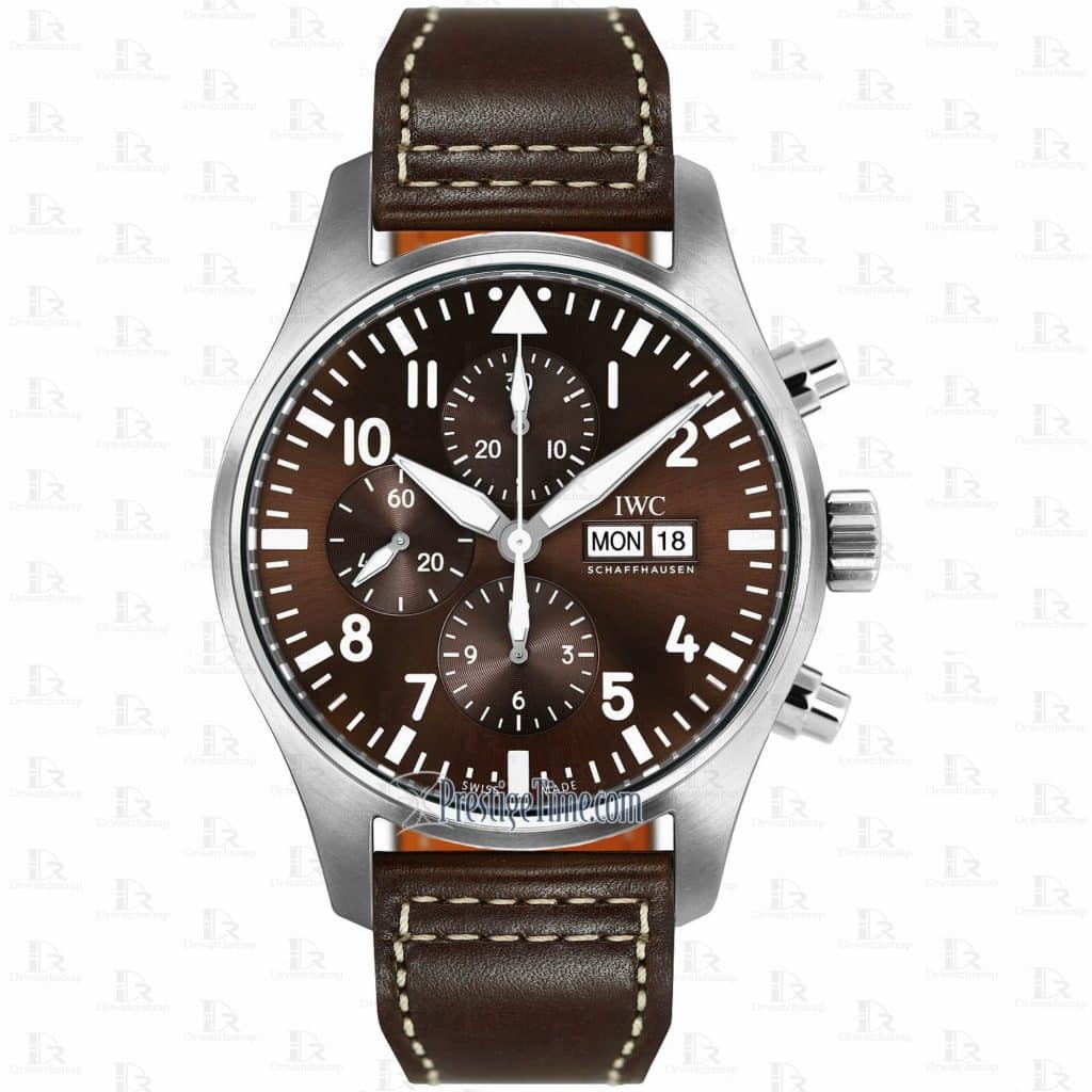 Custom IWC Pilot leather strap 21mm - Drwatchstrap