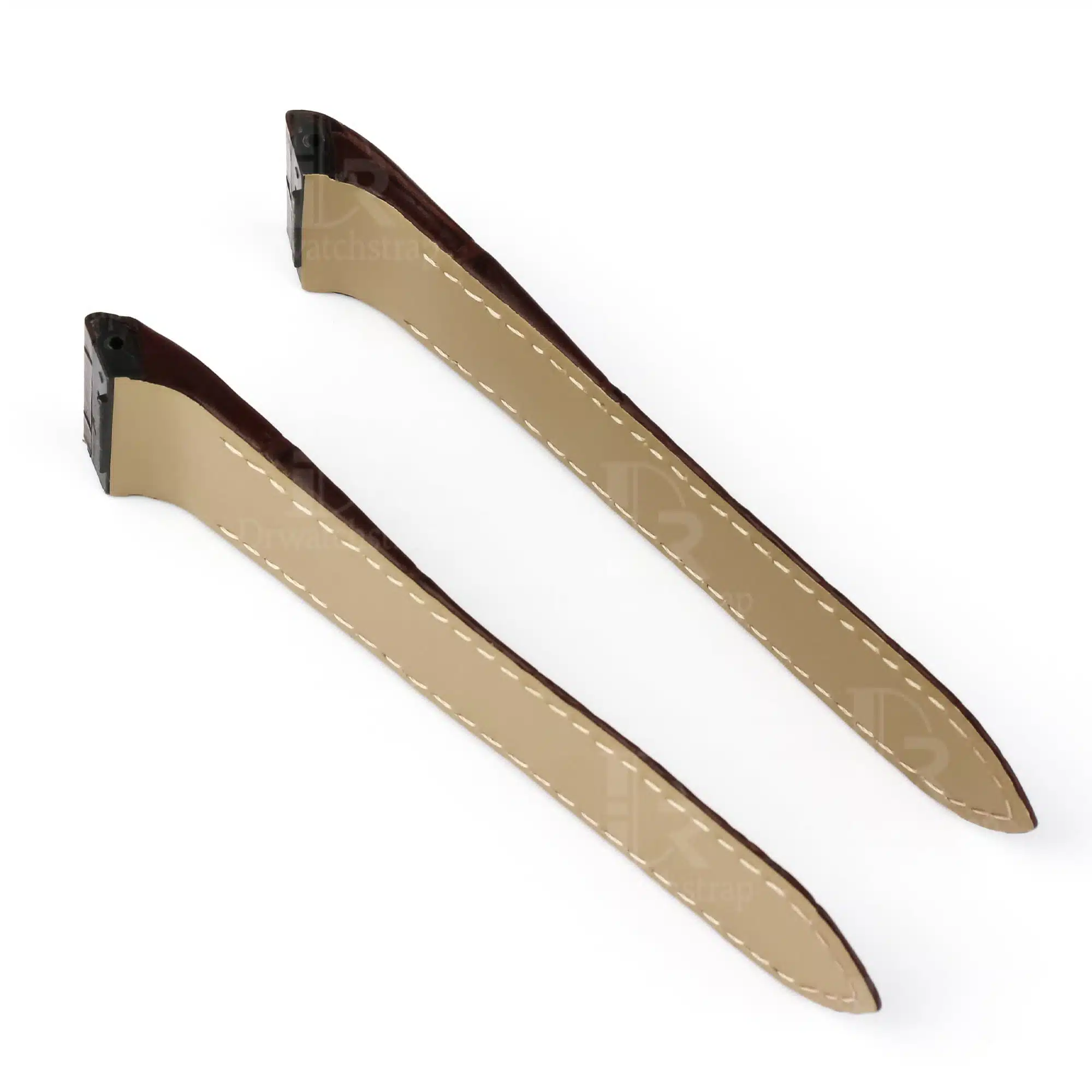 Custom Alligator leather band for Cartier Santos 100