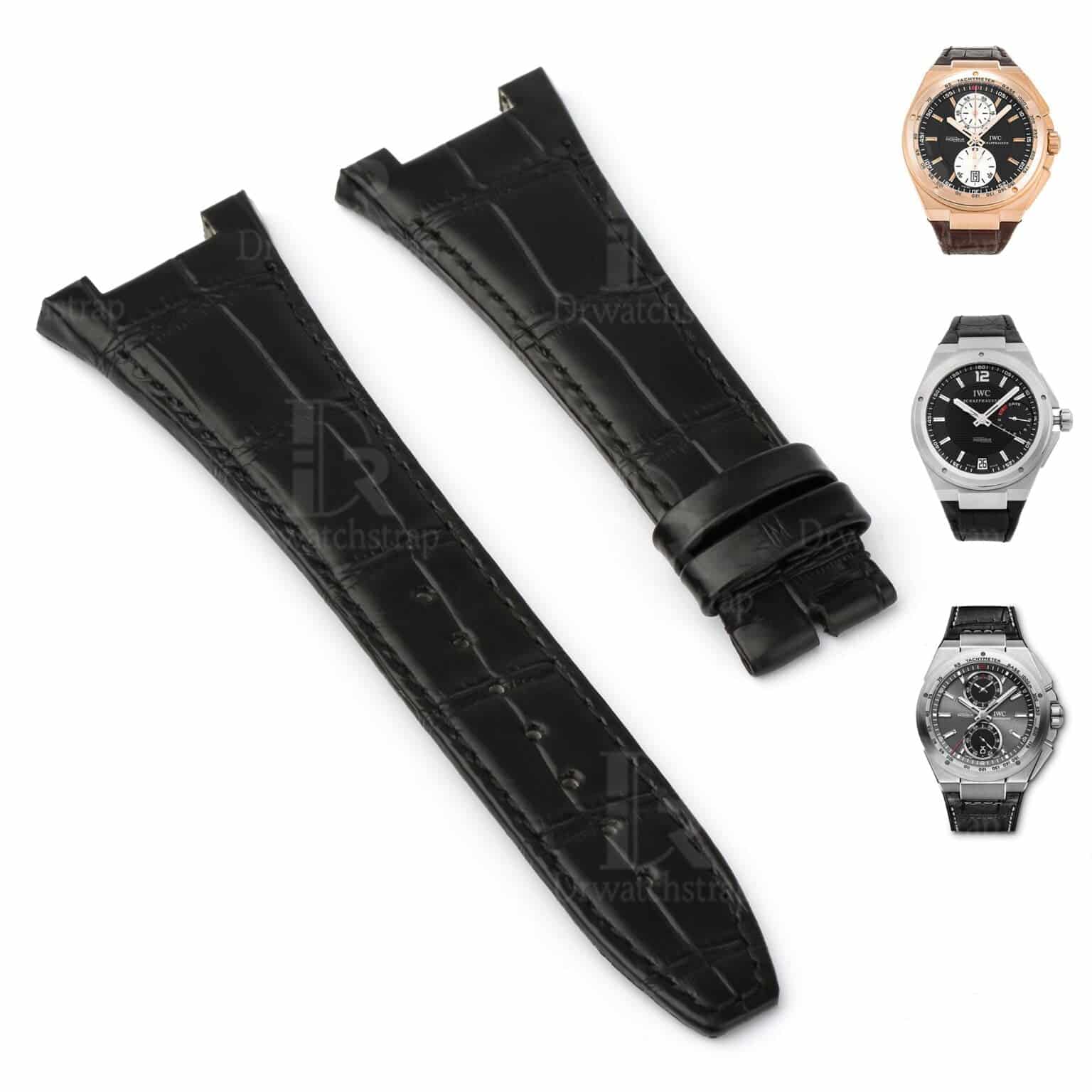 IWC Ingenieur Leather Strap Buy Replacement Watchband -DRwatchstrap