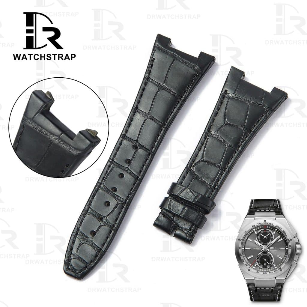 IWC Ingenieur Leather Strap Buy Replacement Watchband -DRwatchstrap