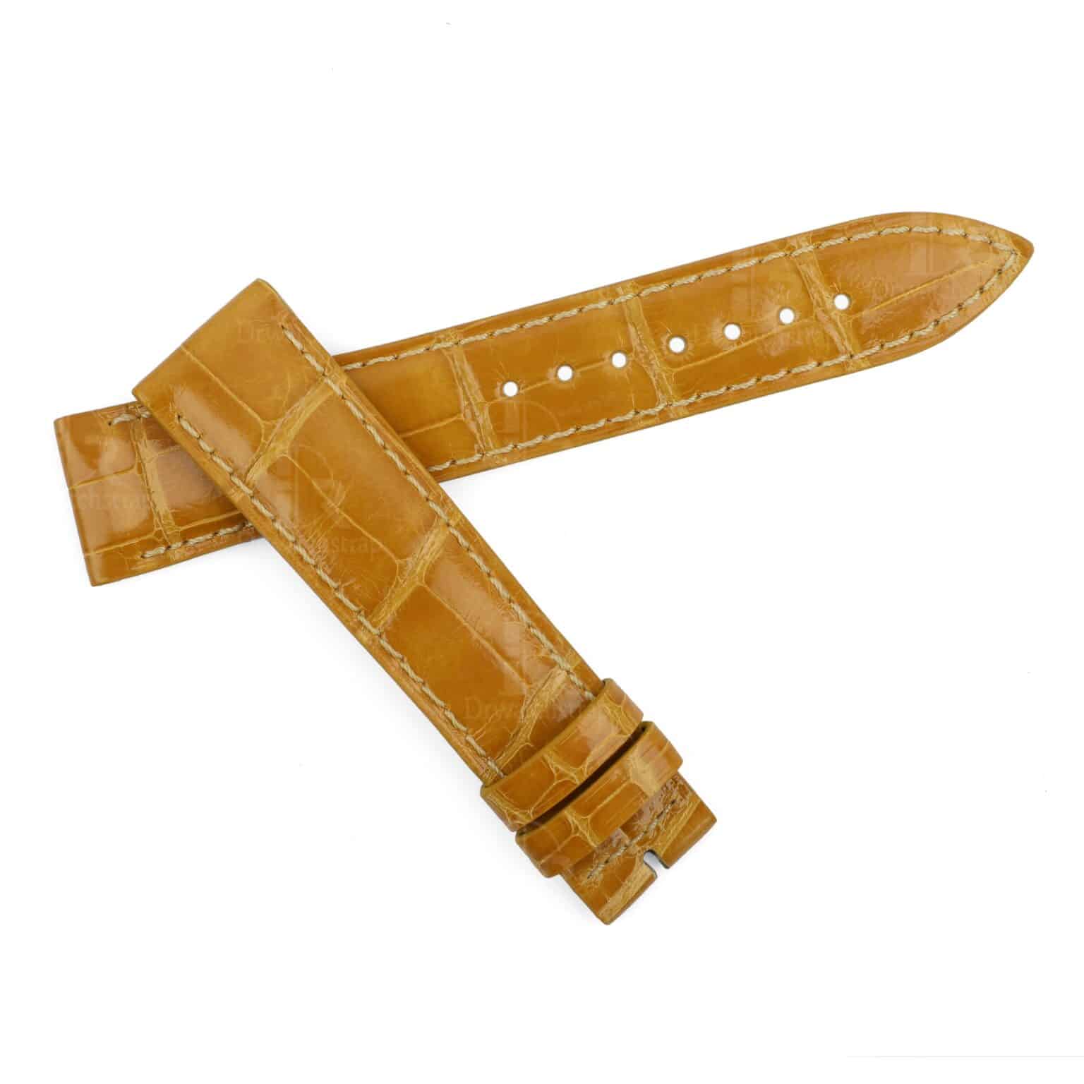 JLC Reverso strap - Jaeger Lecoultre Ladies brown strap | Drwatchstrap