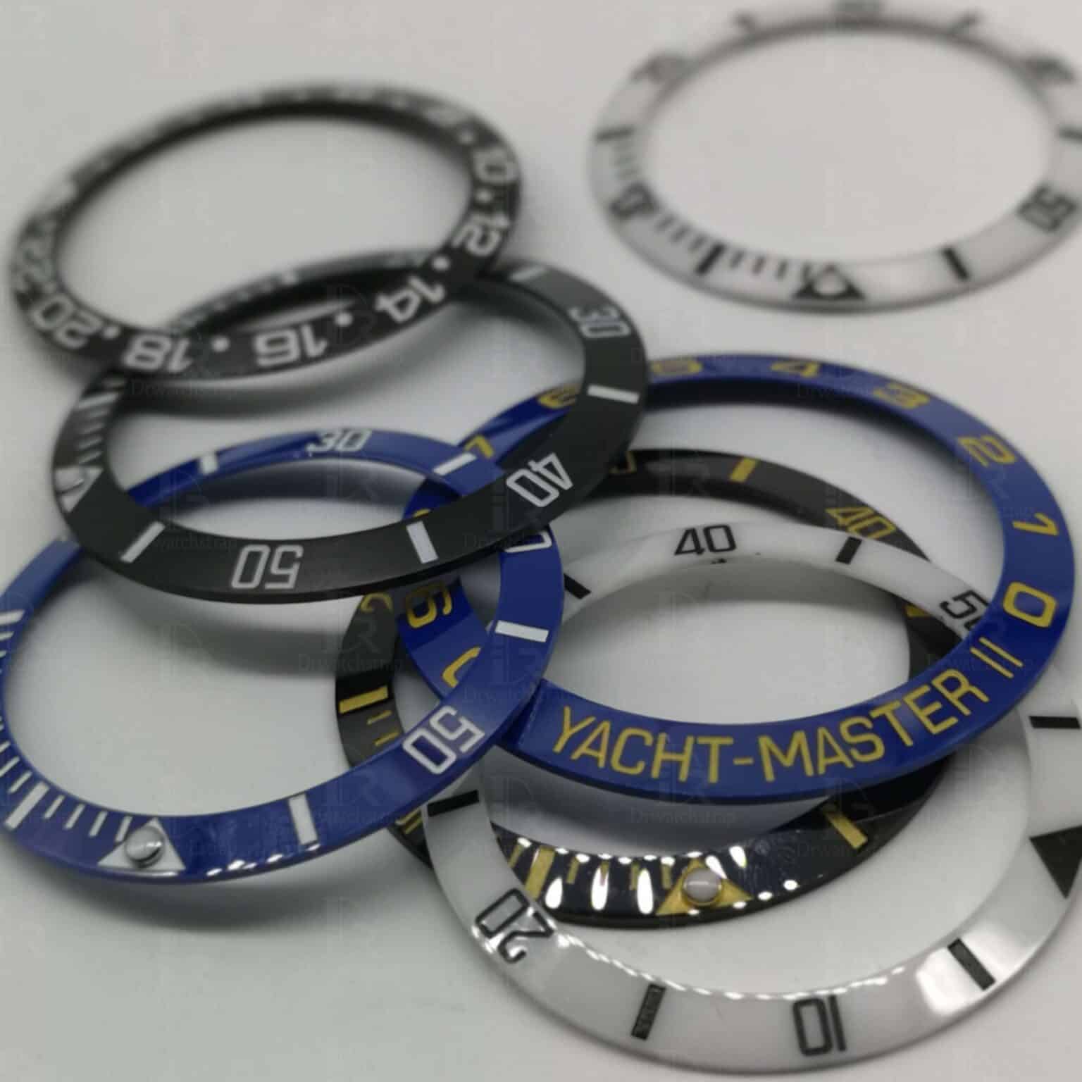 Rolex Submariner Blue Bezel Replacement- Ceramic Insert | Drwatchstrap