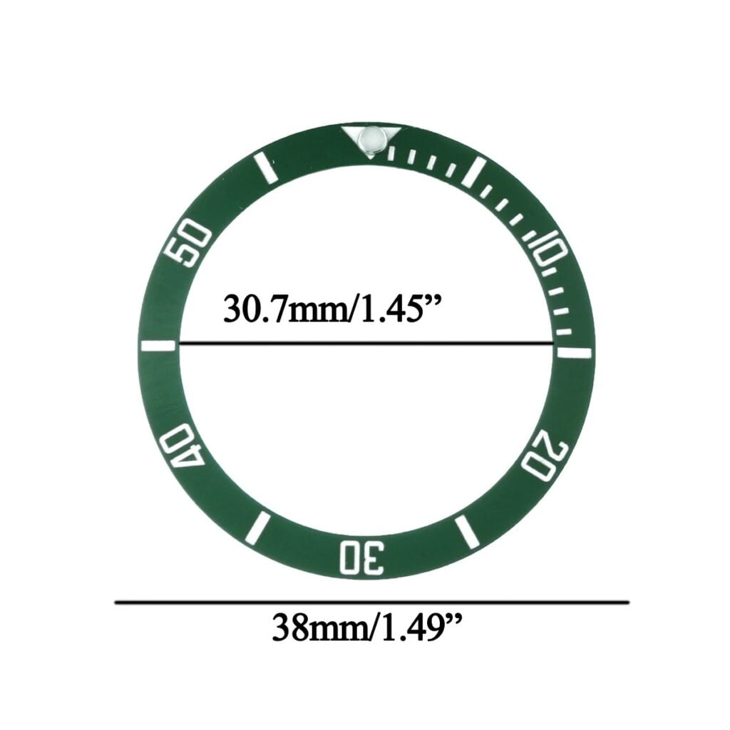 Rolex Submariner Bezel Replacement 2-Tone Ceramic Bezel Insert