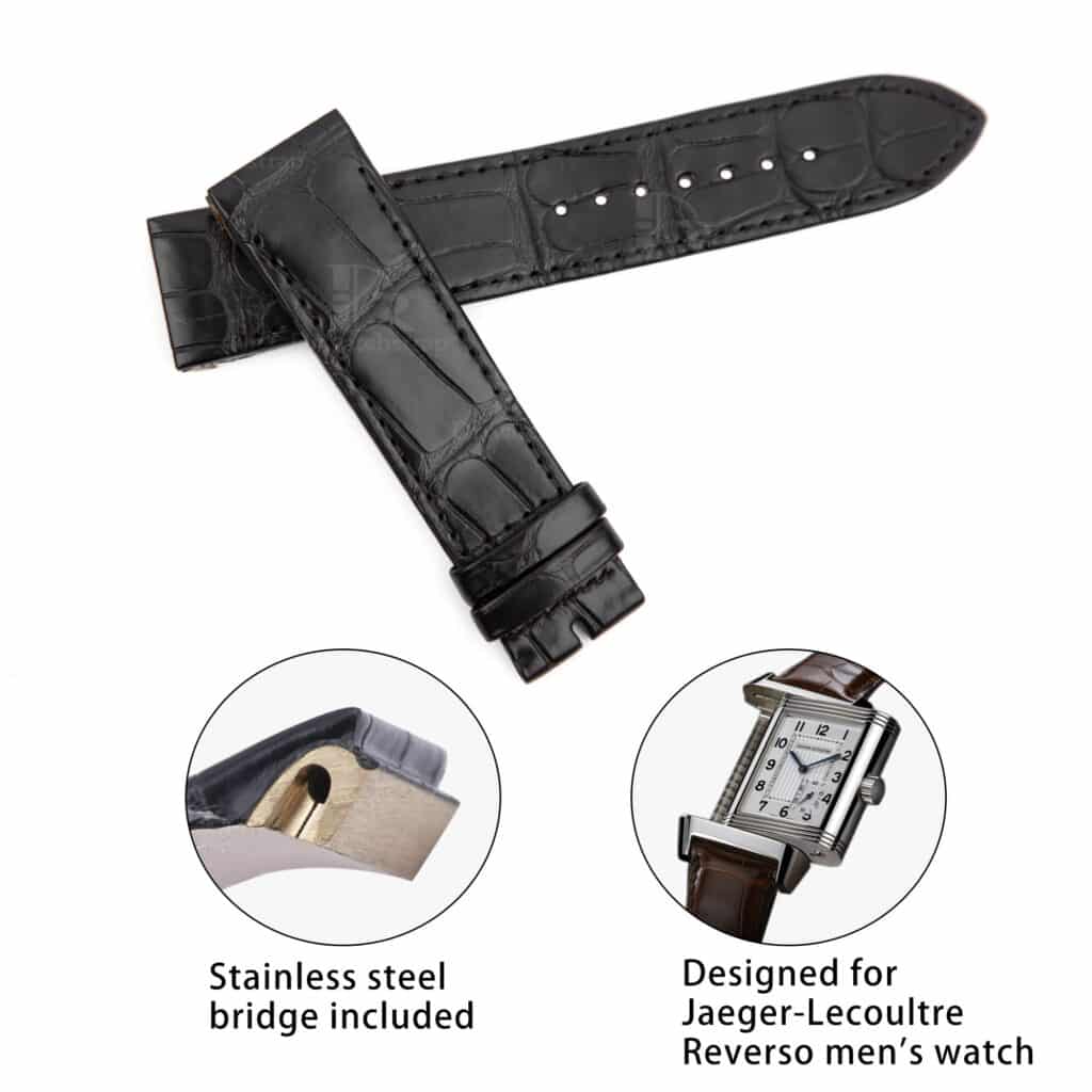 Jaeger Lecoultre Reverso Strap Replacement Alligator | Drwatchstrap