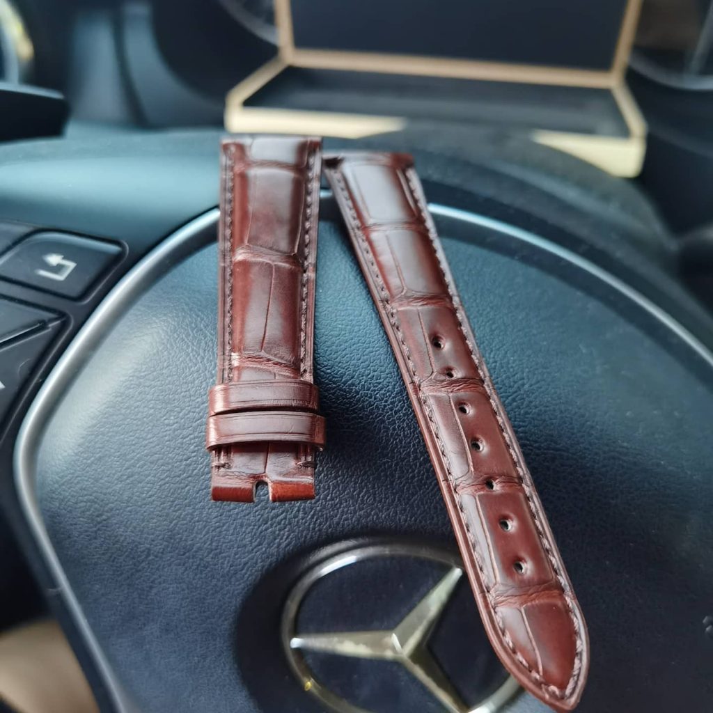 Genuine Alligator Rolex Cellini strap replacement | Drwatchstrap