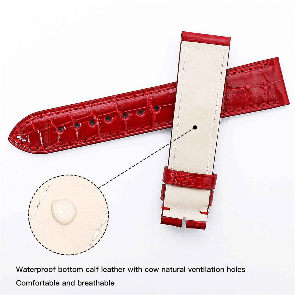 Chopard Happy Sport leather strap - Handmade watch band