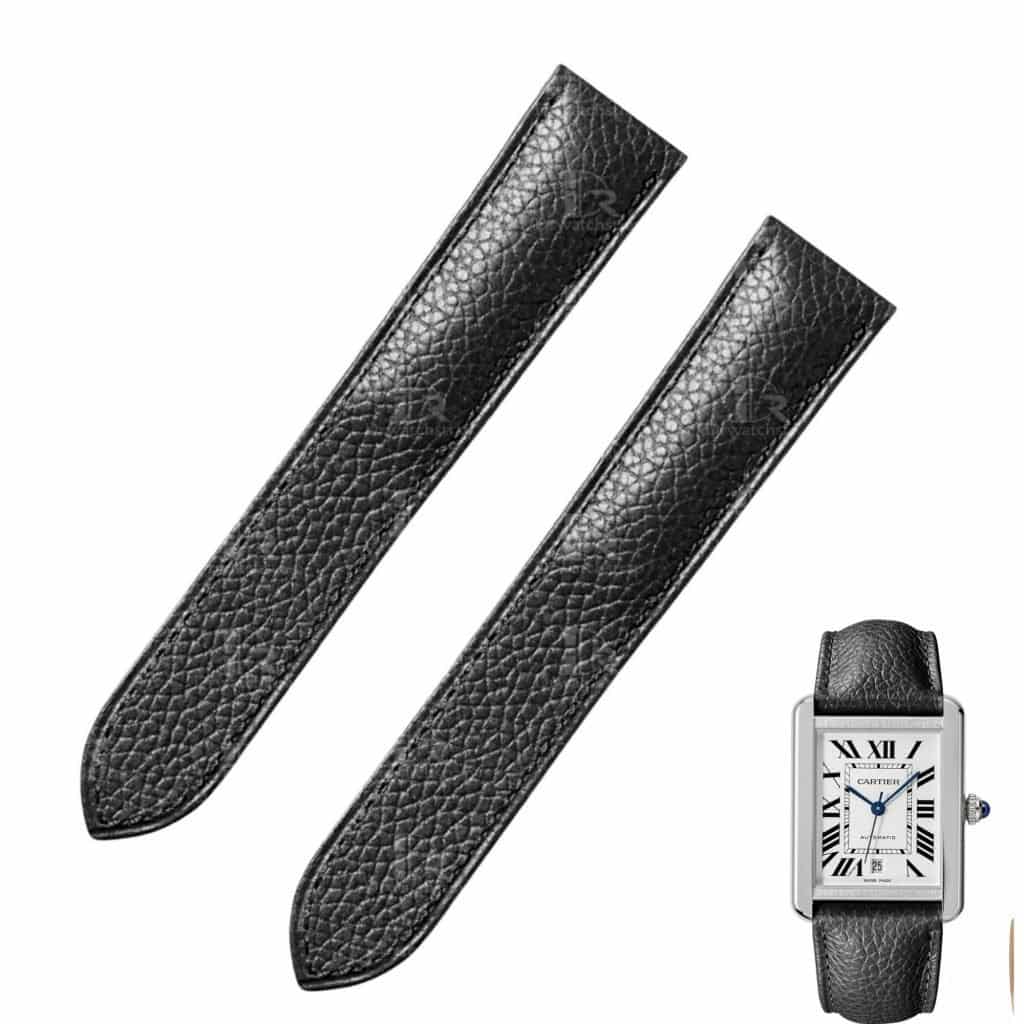 Cartier Tank leather straps - Custom watch band| Drwatchstrap