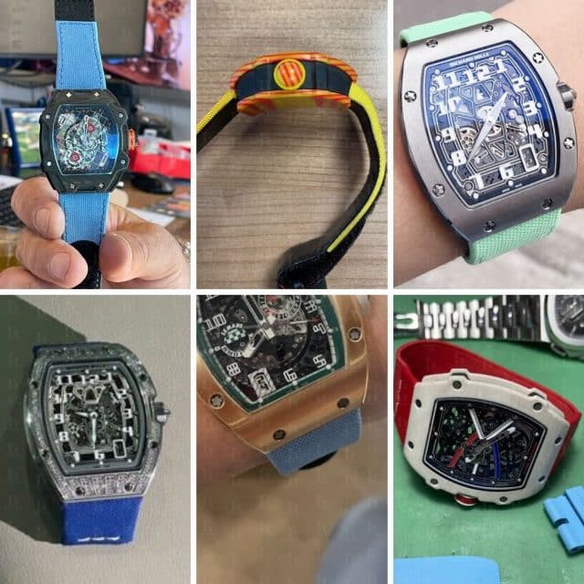 Buy Richard Mille Camouflage Velcro Strap | Drwatchstrap