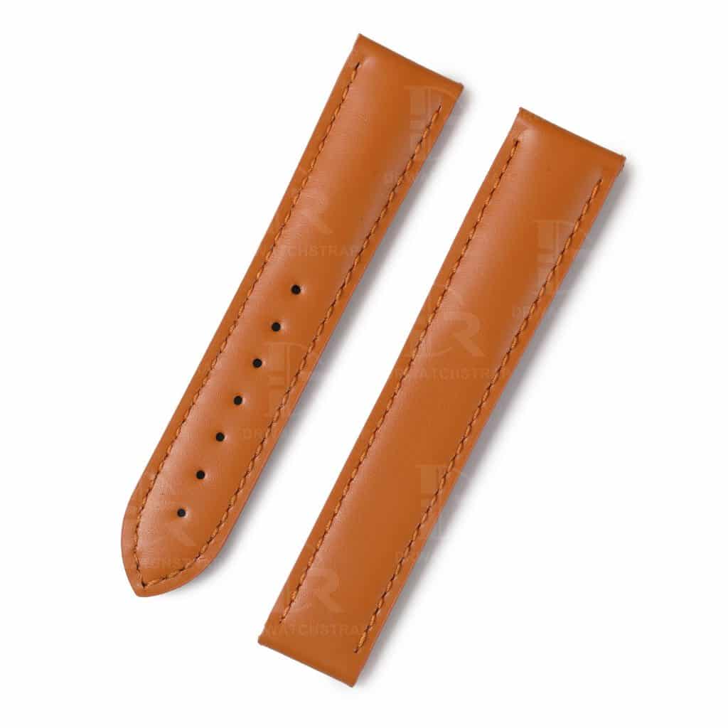 Omega Seamaster leather strap replacement for sale | Drwatchstrap