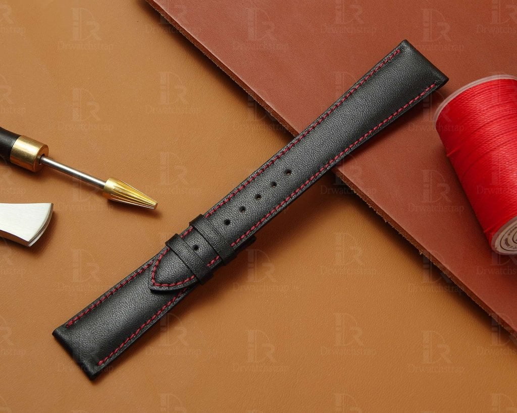 Best Calfskin Tudor GMT Leather Strap & Watchband | Drwatchstrap