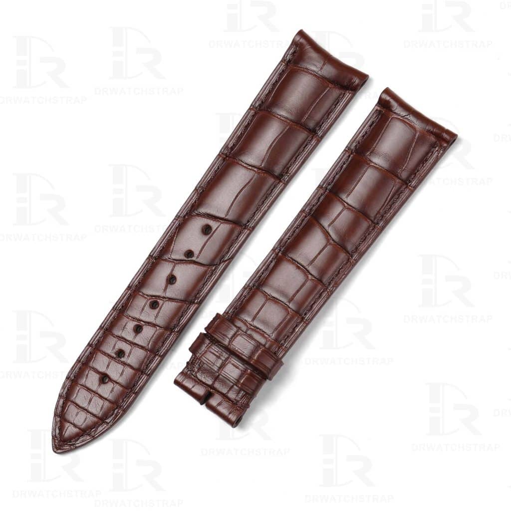 Custom leather watch strap for JLC Master 20mm | Drwatchstrap