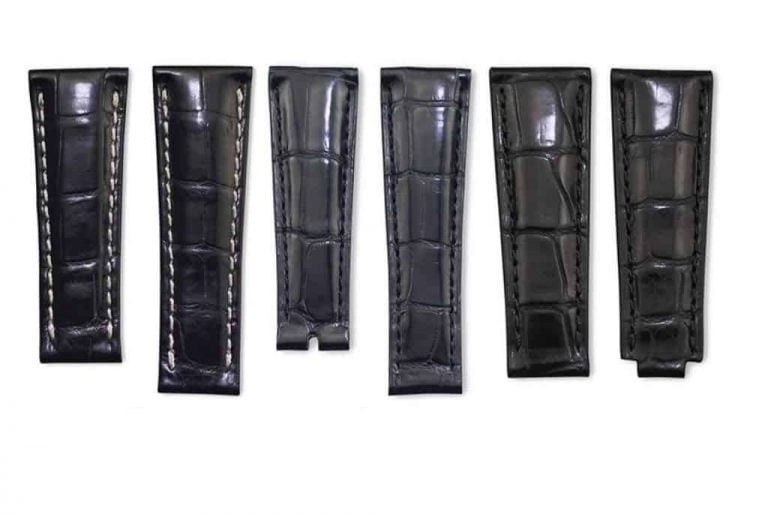 Custom Leather Rolex Sky Dweller Strap Replacement 21mm 22mm