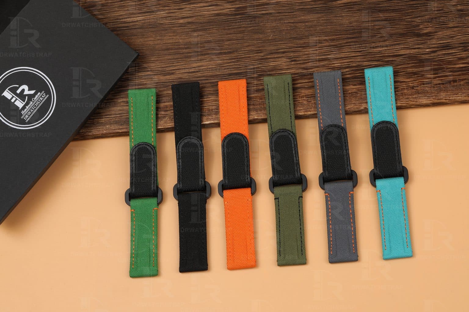 Custom Velcro Watch Straps For Sale 20mm 22mm | Drwatchstrap