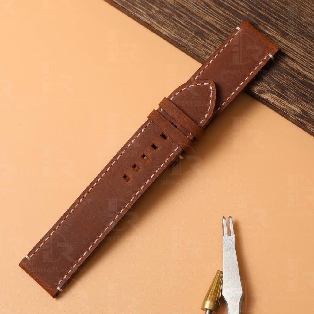 Custom Tudor Black Bay Bronze Strap 23mm | Drwatchstrap