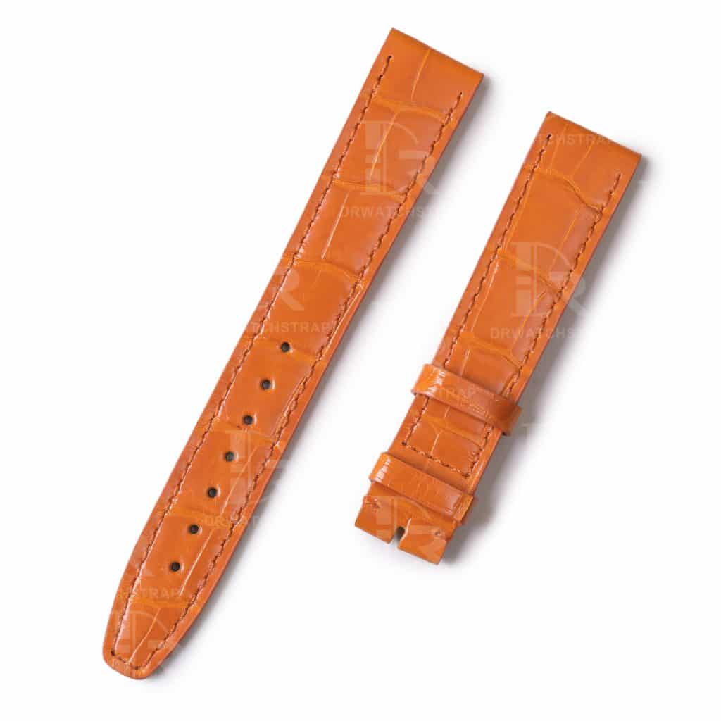 IWC Brown leather strap | Handmade Santoni strap - Drwatchstrap