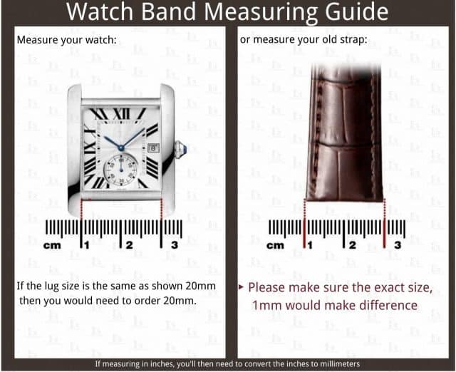 How To Measure Watch Lug Width | Drwatchstrap