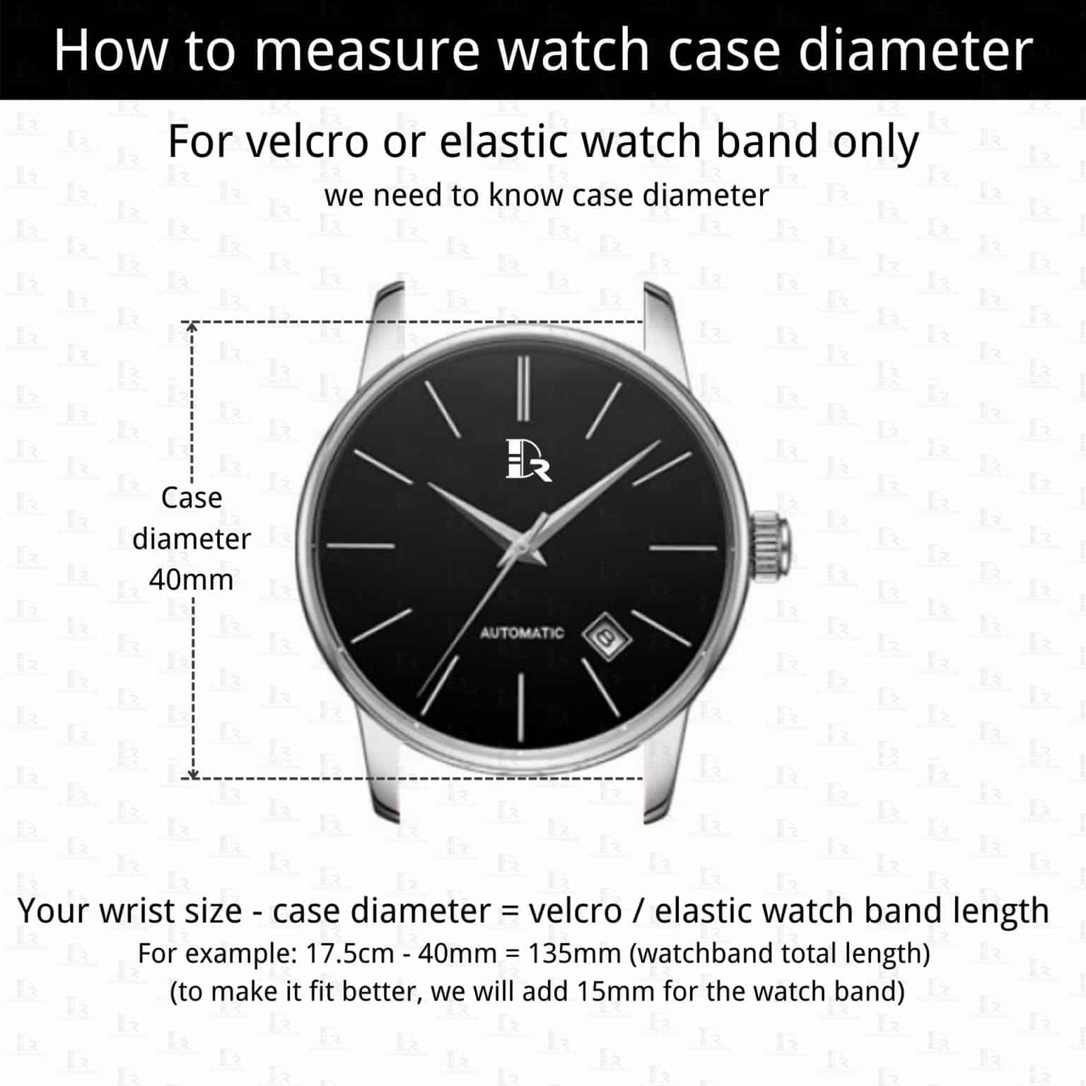 How To Measure Watch Lug Width | Drwatchstrap