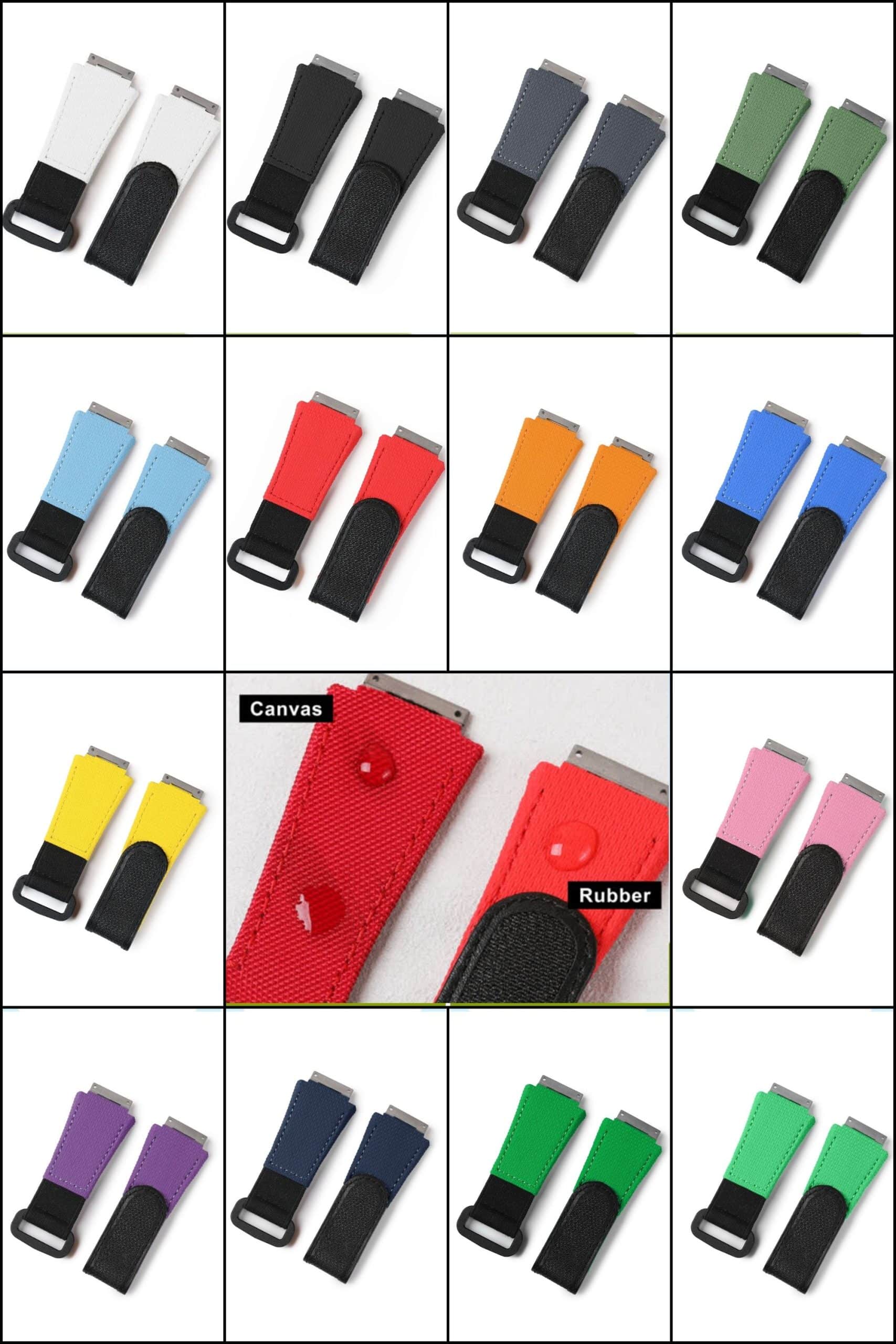 NEW Rubber Velcro Watch Band For Richard Mille | Drwatchstrap