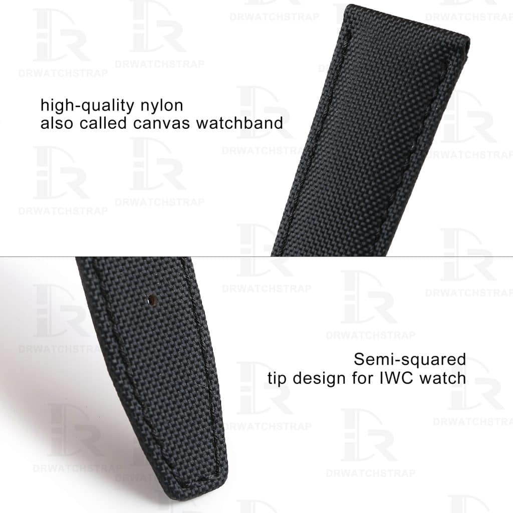 Custom Textle strap for IWC Portuguese| Drwatchstrap