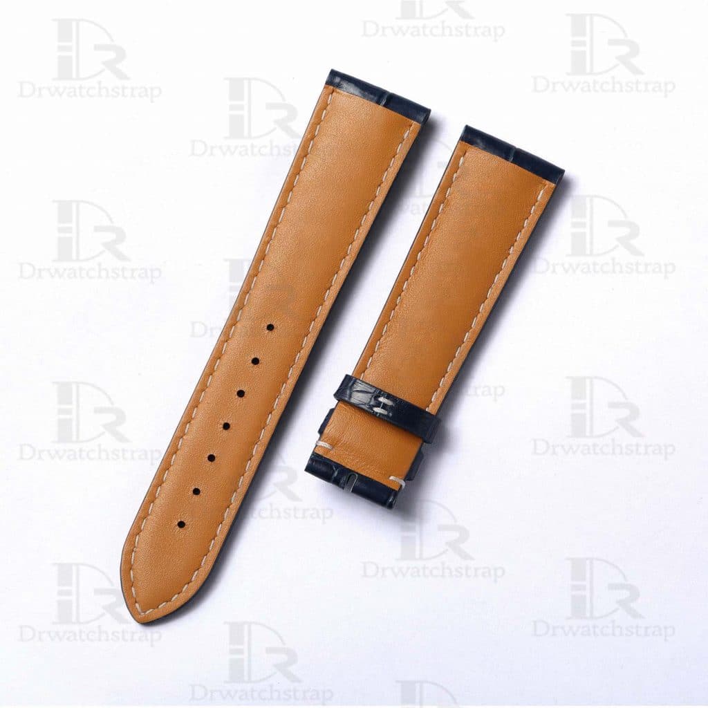 Buy custom leather longines straps at low price now | Drwatchstrap