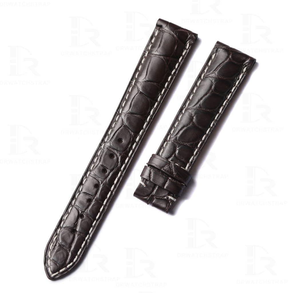 Buy custom leather longines straps at low price now | Drwatchstrap