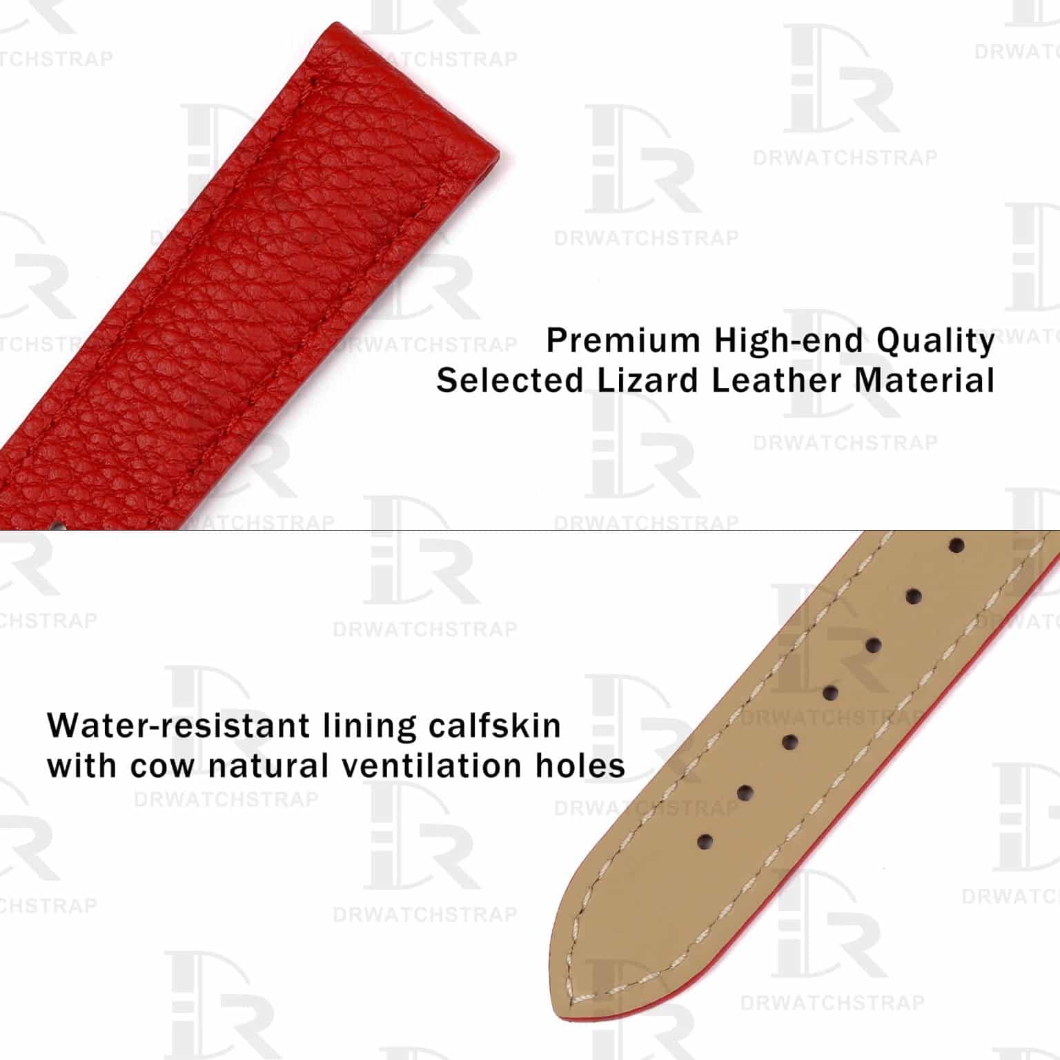 Shop Custom Cartier Tank leather replacement strap| Drwatchstrap