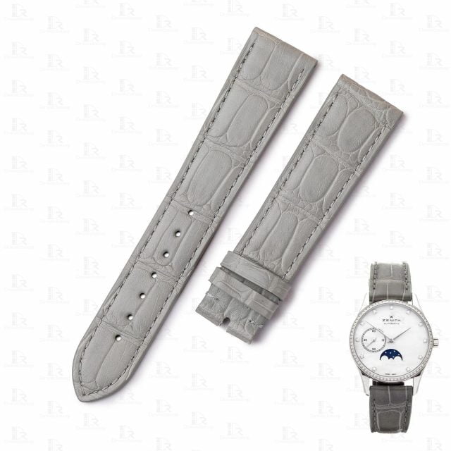 Custom Zenith watch band replacement - 19mm 20mm 21mm