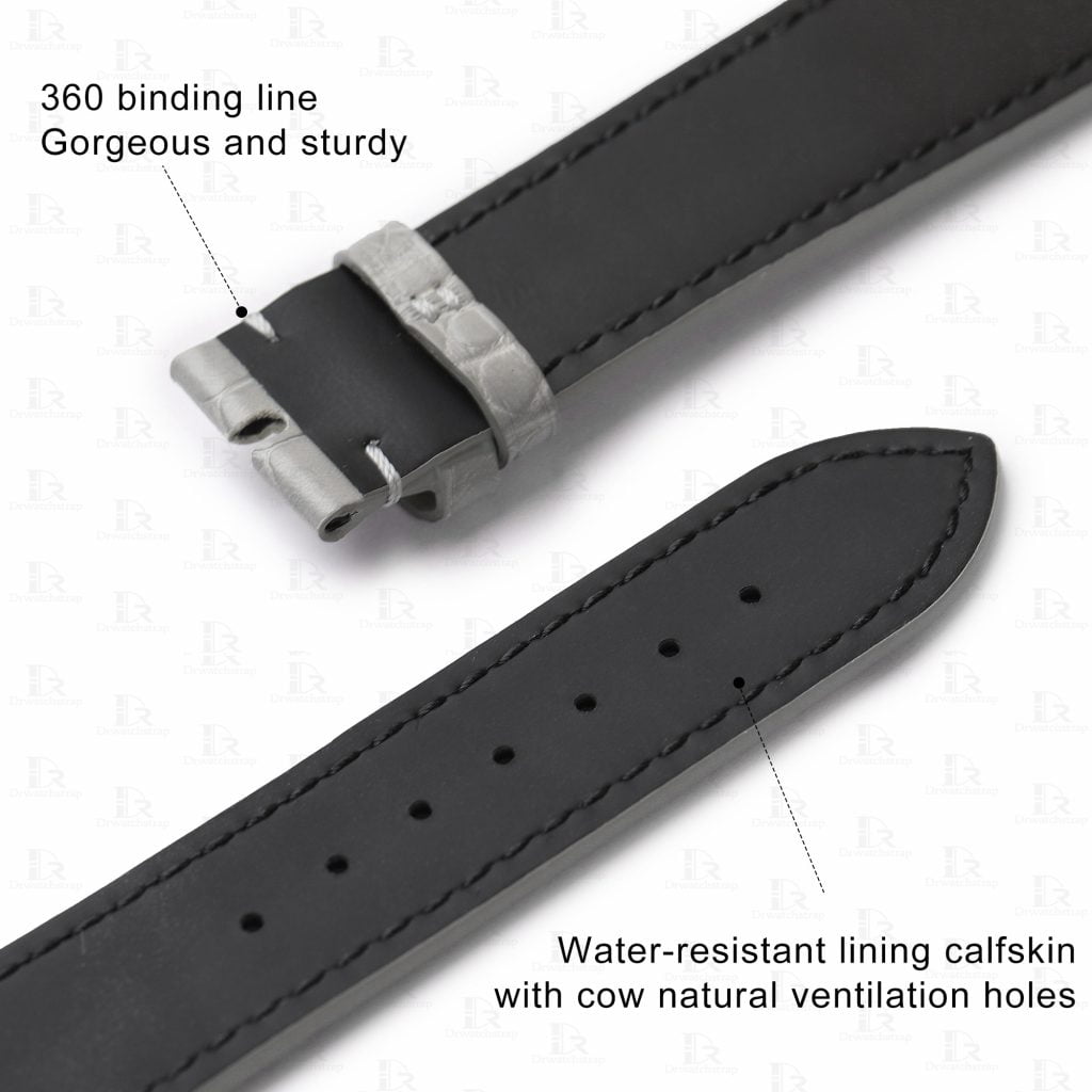Custom Zenith watch band replacement - 19mm 20mm 21mm