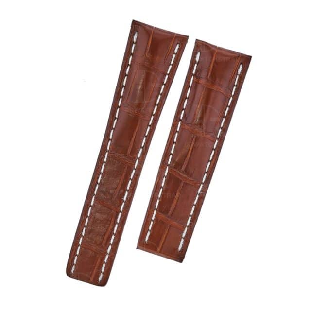 Custom Alligator leather Breitling Navitimer strap | Drwatchstrap