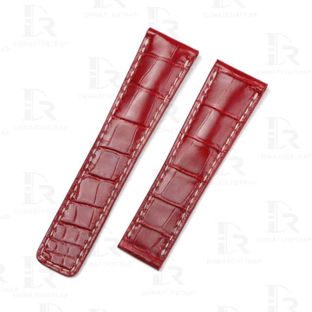 Custom Alligator leather Breitling Navitimer strap | Drwatchstrap
