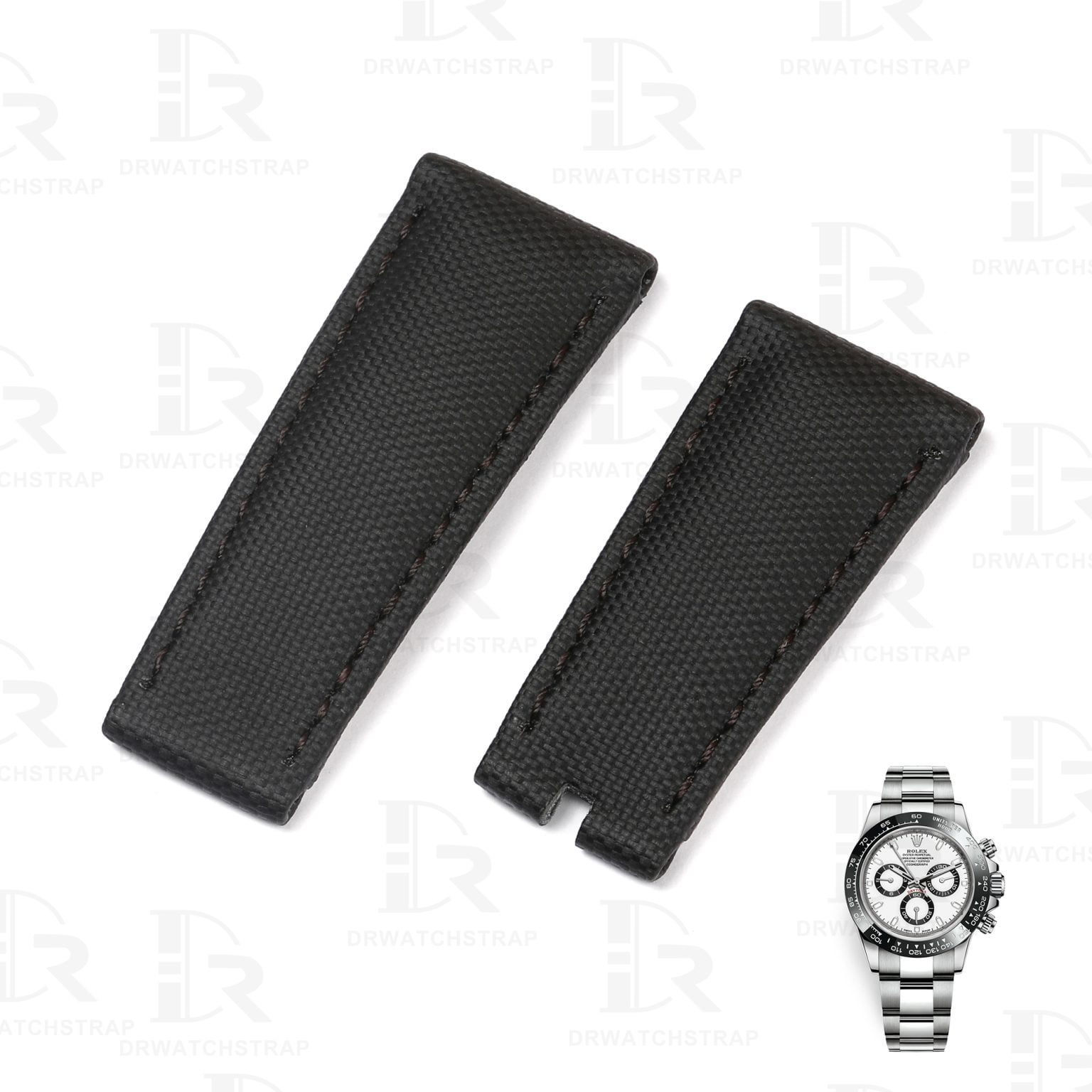 Custom Rolex Straps 20mm - High-density Nylon - Drwatchstrap