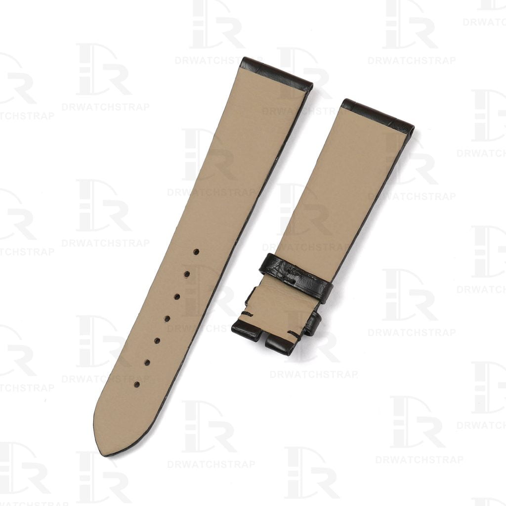 Custom Omega Seamaster leather band for sale | Drwatchstrap