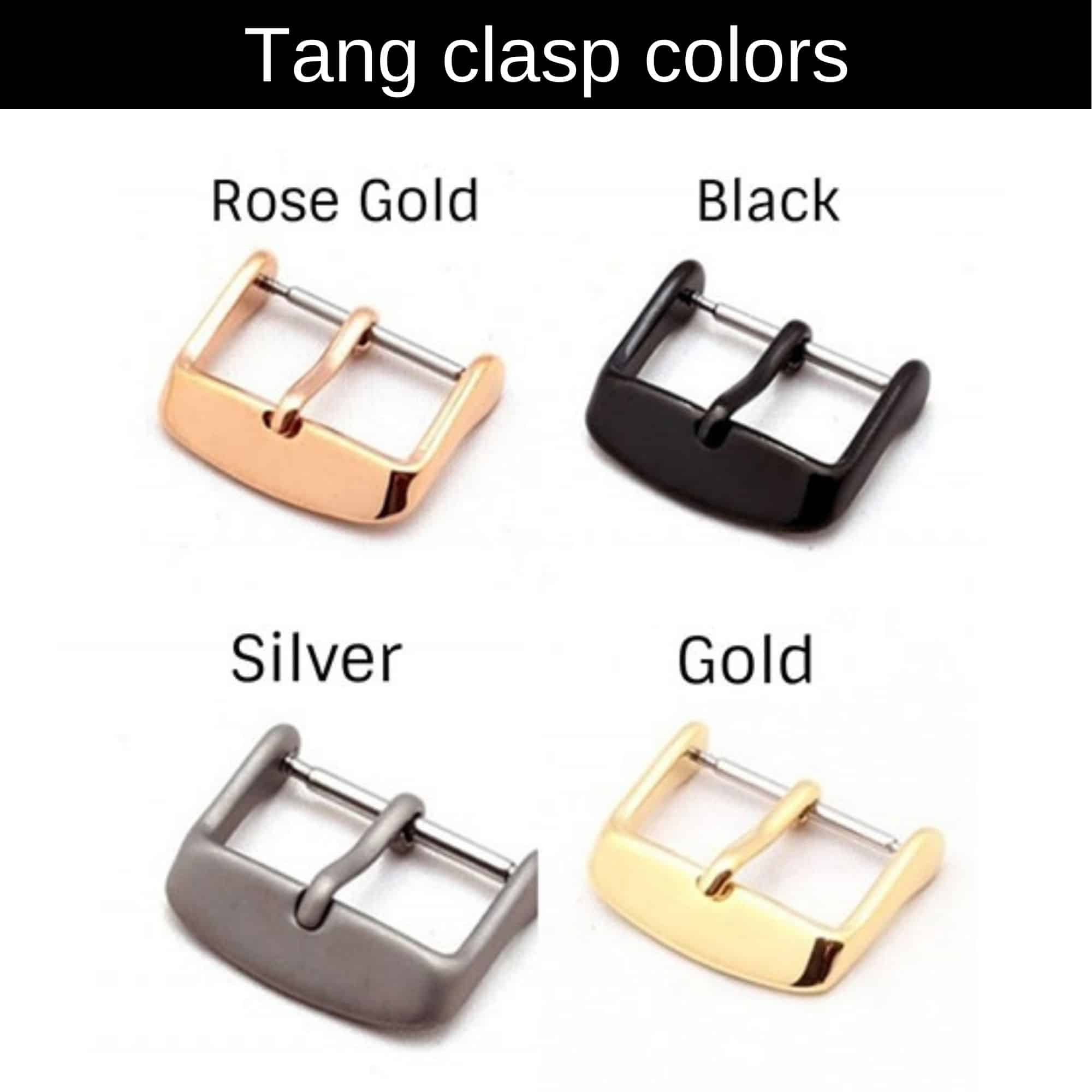 Watch Clasp Types | Drwatchstrap