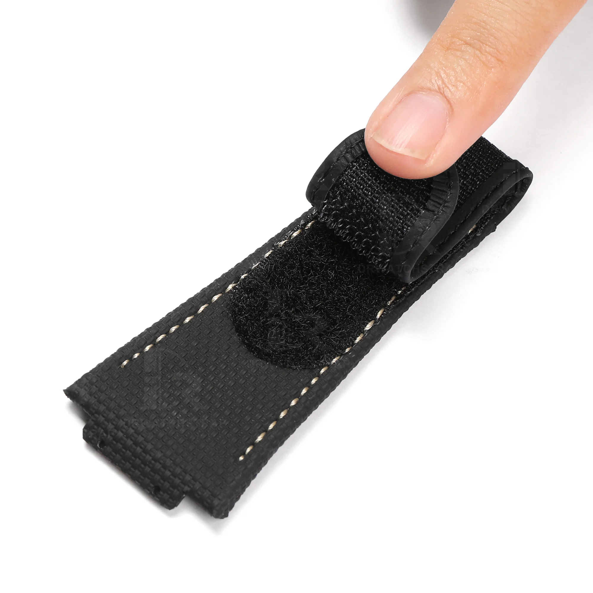 Custom Rubber velcro strap for Hublot Big Bang | Drwatchstrap