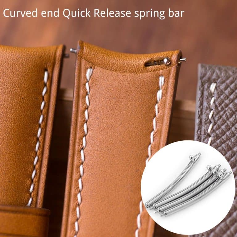 Watch Band Spring Bars Type: Quick Release Vs Curved End