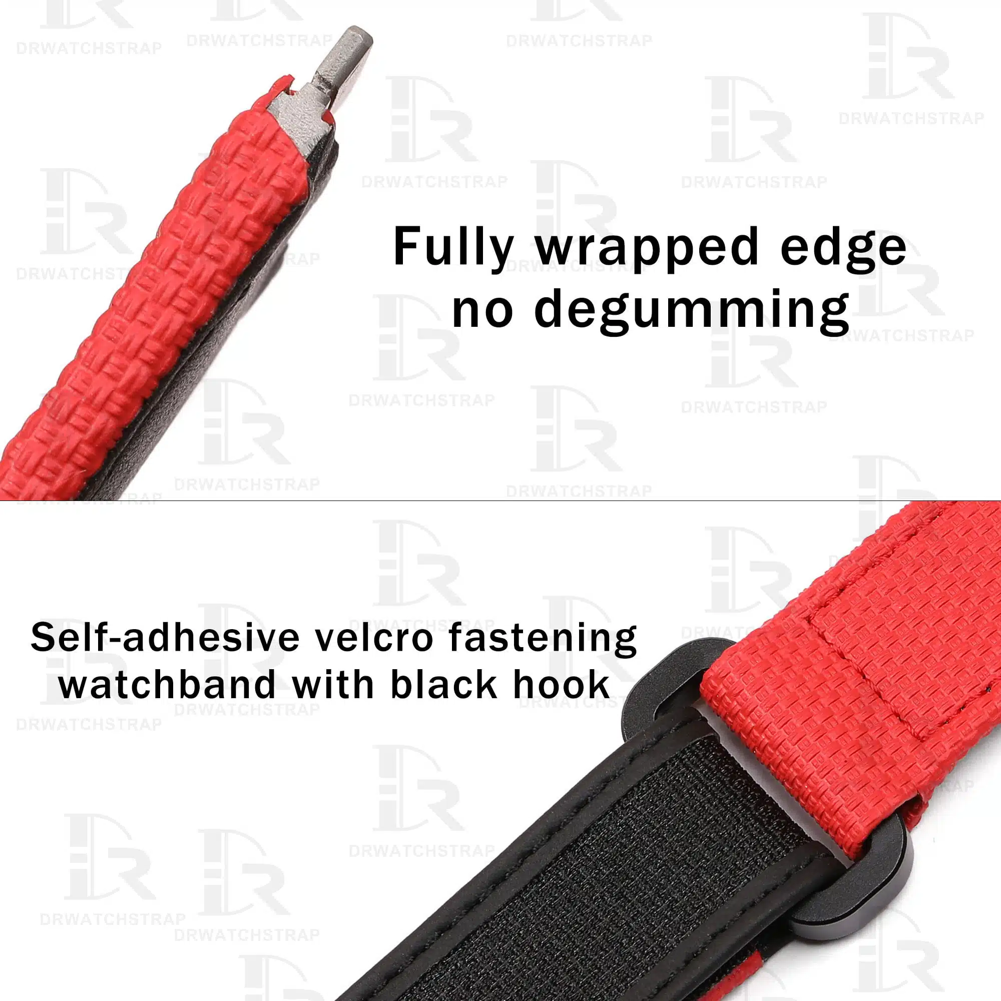 NEW Rubber Velcro Watch Band for Richard Mille | Drwatchstrap