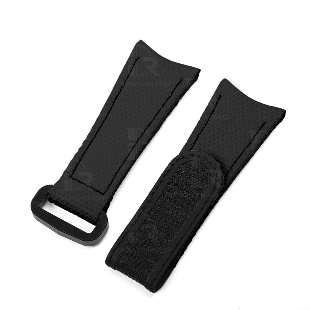 Buy Custom Rubber Velcro hook and loop Watch Strap 20mm