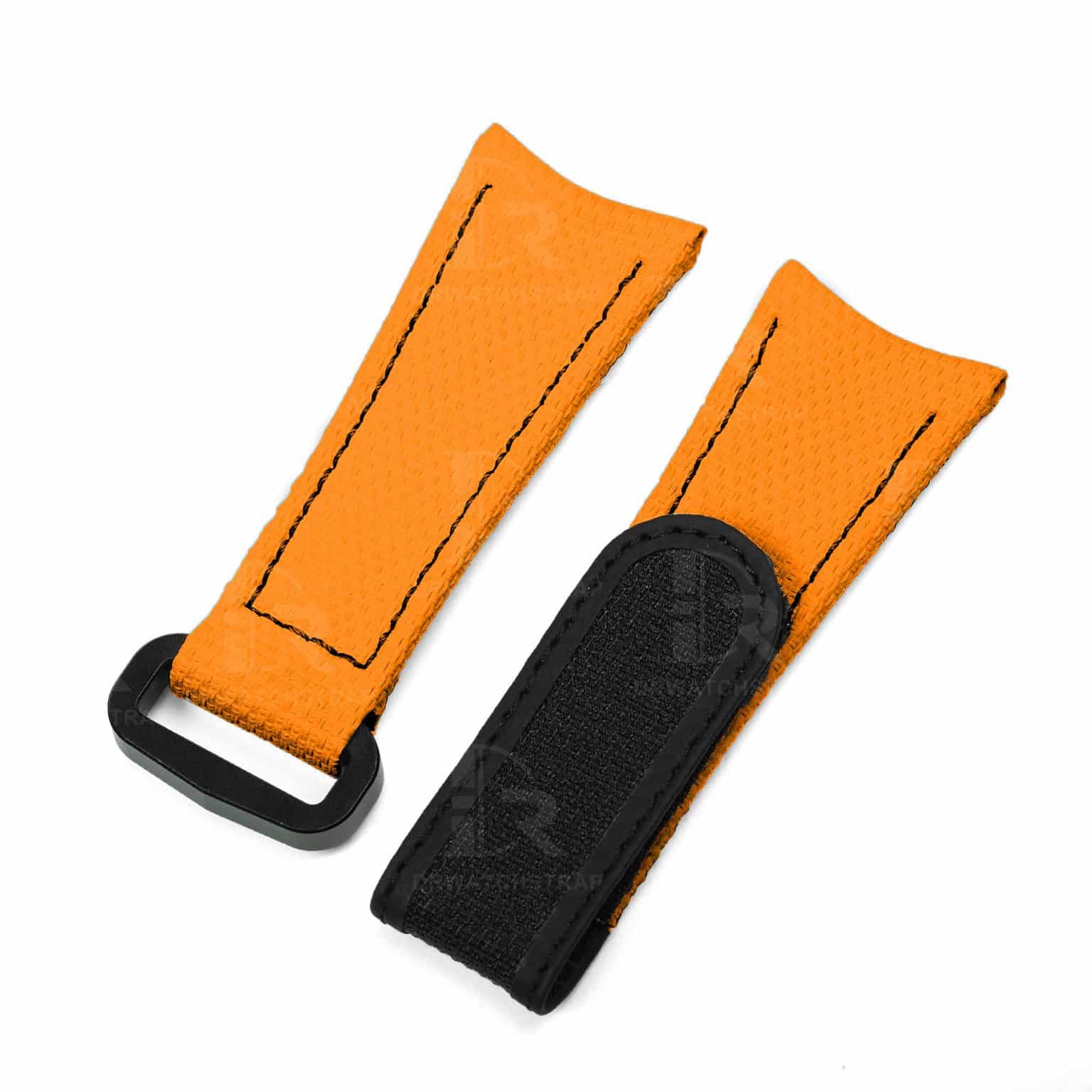 Buy Custom Rubber Velcro hook and loop Watch Strap 20mm