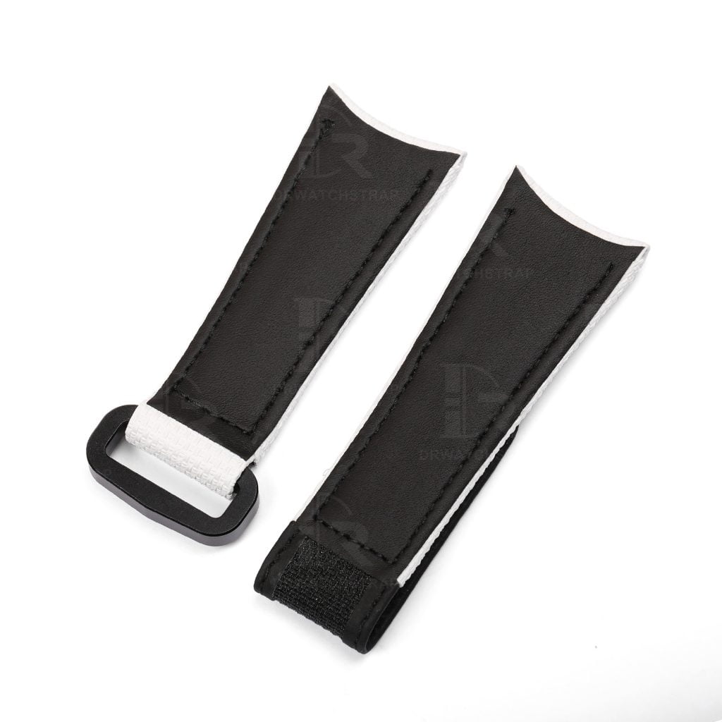 Buy Custom Rubber Velcro hook and loop Watch Strap 20mm