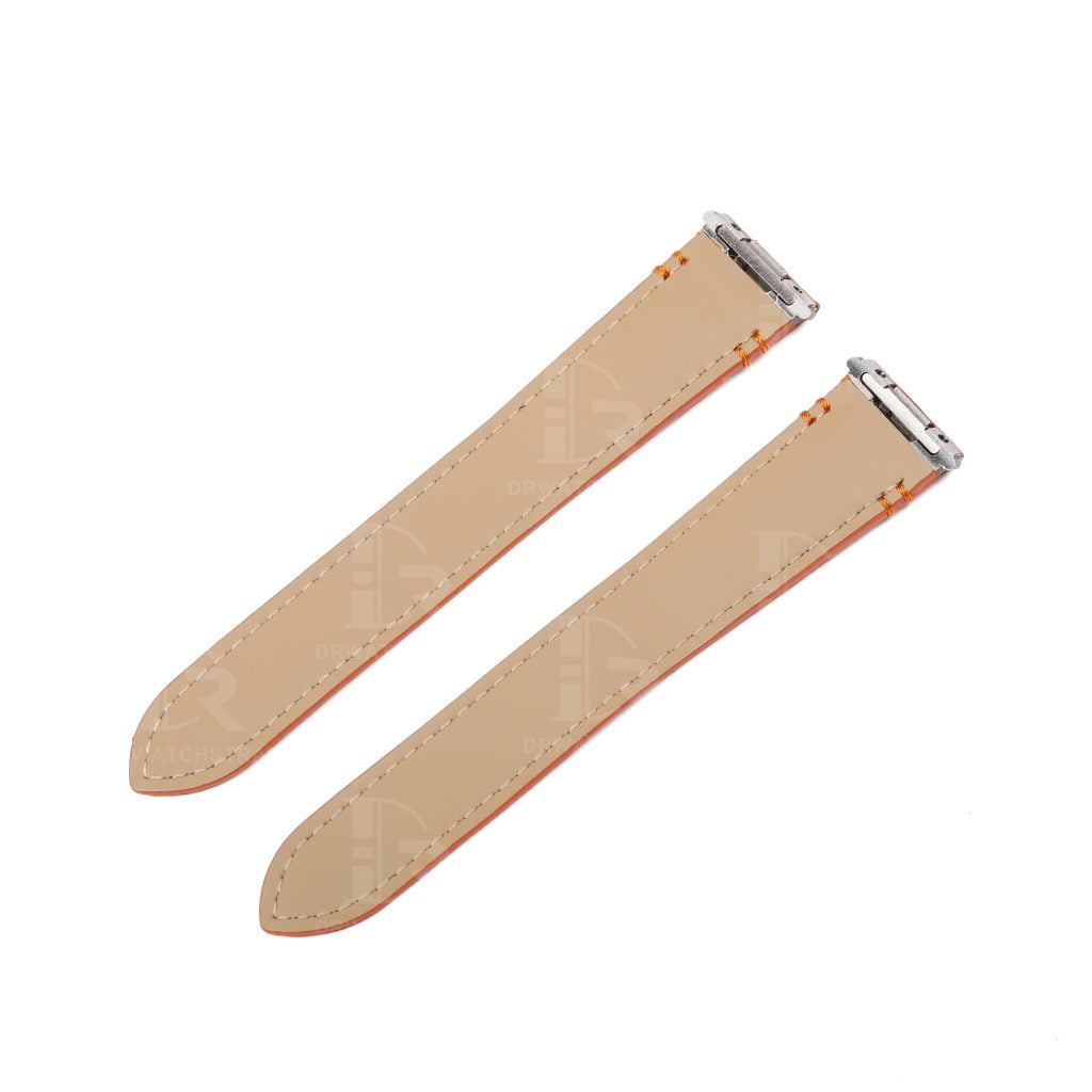 Custom leather straps for New Cartier Santos | Drwatchstrap