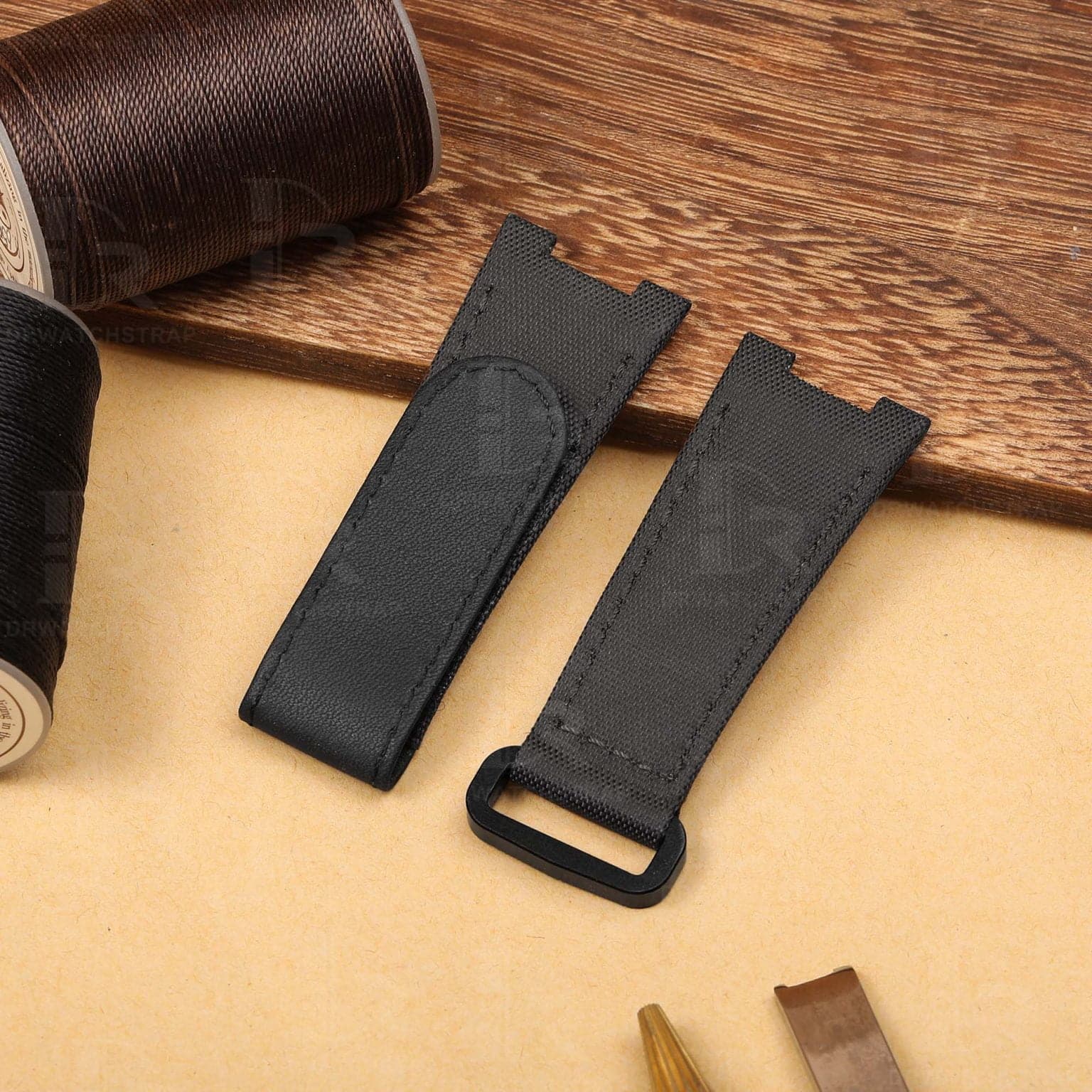 Custom Velcro Strap For Patek Philippe Nautilus | Dr. Watch Strap