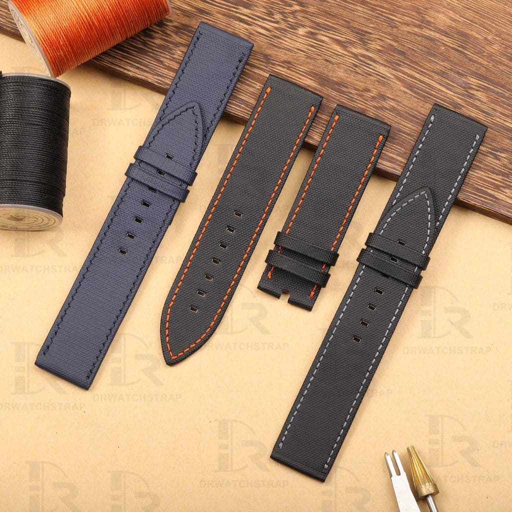 Custom Fabric Watch Strap For BLANCPAIN X SWATCH