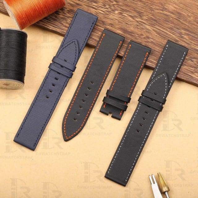 Custom Fabric watch strap for BLANCPAIN x SWATCH
