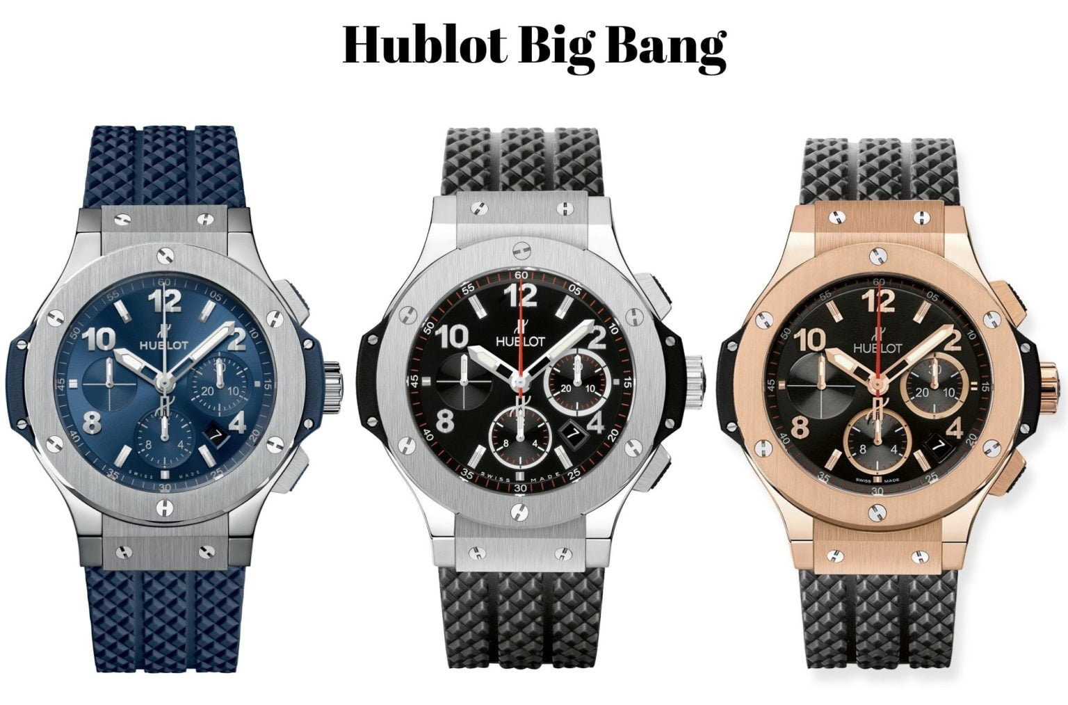 Hublot Watch Models & Watch Band Guide | Drwatchstrap