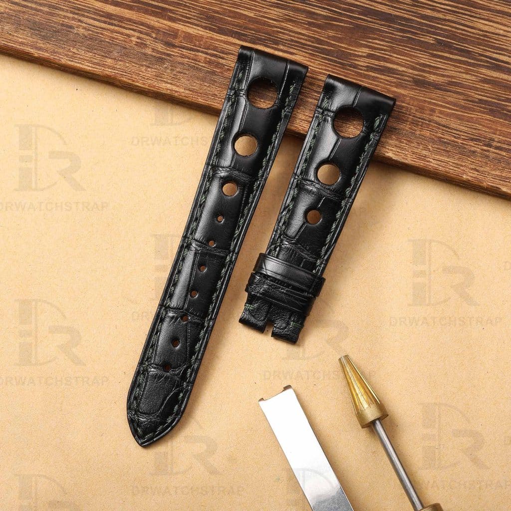 Custom Rally Watch band for Chopard Mille Miglia | Drwatchstrap