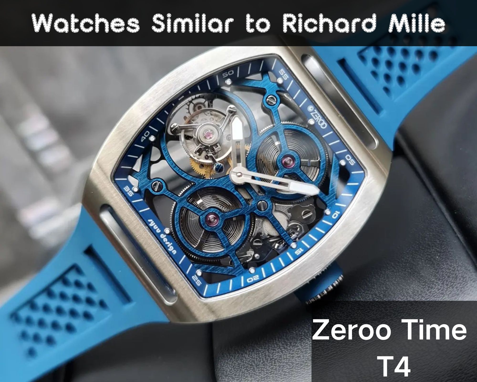 5 Luxury Brand Watches Similar To Richard Mille | Drwatchstrap